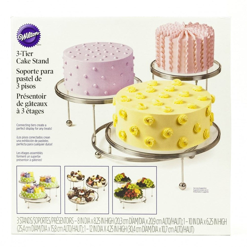 Wilton 3 Tier Stacked Party Stand [ ] – SUGARSHACK