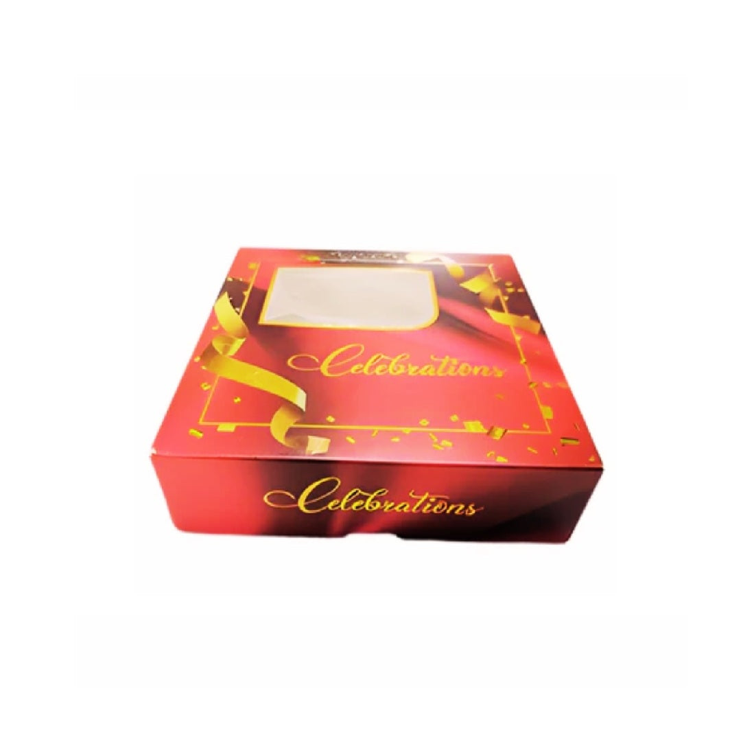 6x6x1.5" Celebrations Sweet Box, 10 Pack – SUGARSHACK